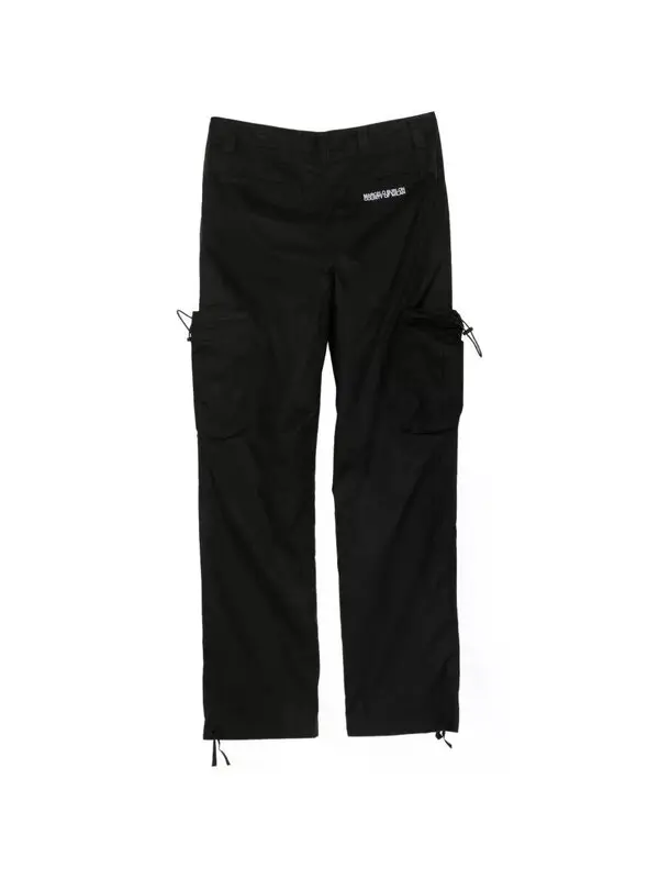 COUNTY OF MILAN Marcelo Burlon Logo Embroidery Cargo Pants