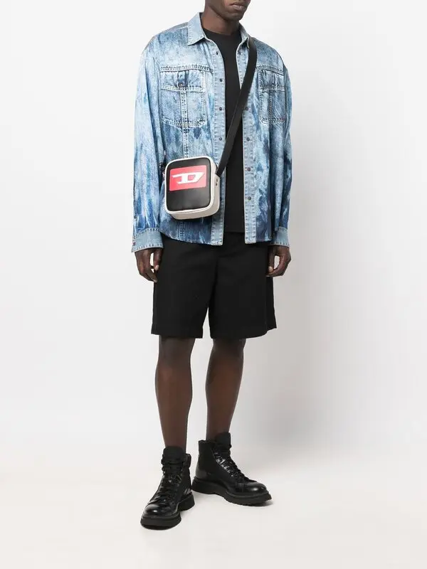 DIESEL® Bleached-effect Denim Shirt