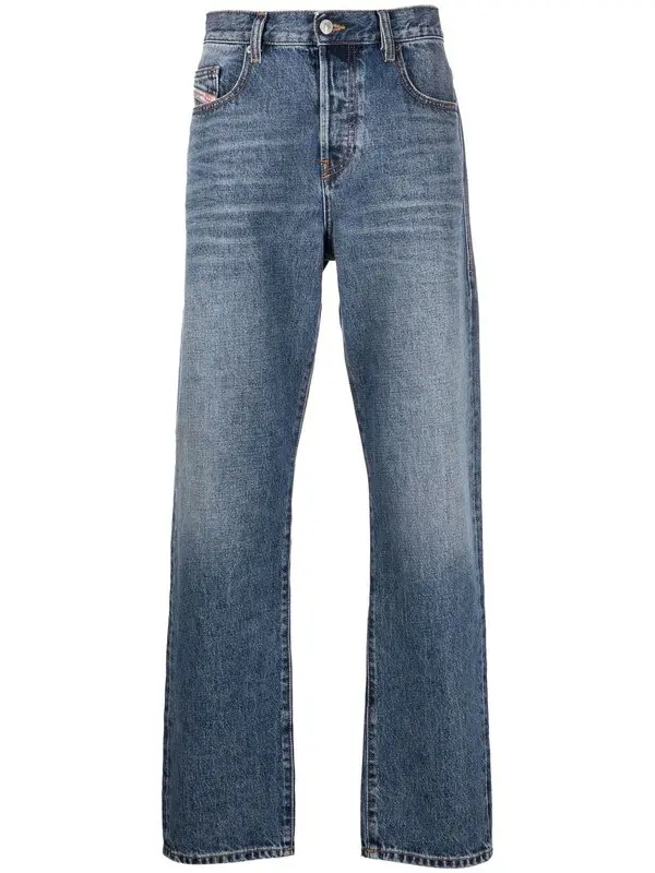 DIESEL® 2020 D-viker Straight-leg Jeans - Blue