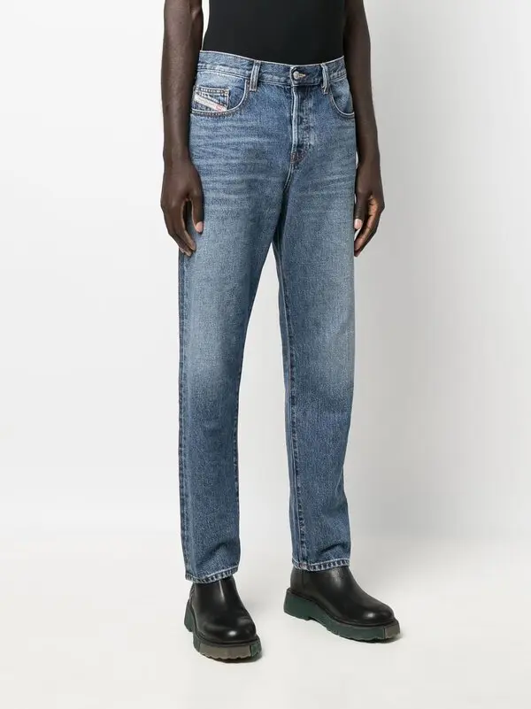 DIESEL® 2020 D-viker Straight-leg Jeans - Blue