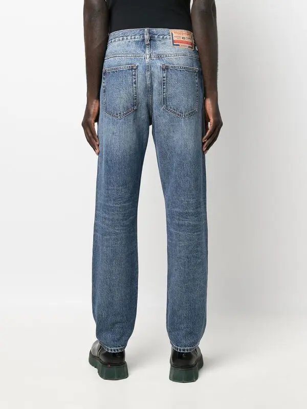 DIESEL® 2020 D-viker Straight-leg Jeans - Blue