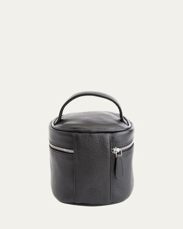 ROYCE NEW YORK Personalized Leather Cosmetic Bag - Black