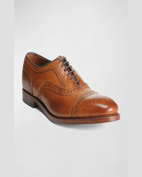 Allen Edmonds Strand Leather Oxfords - Mahogany