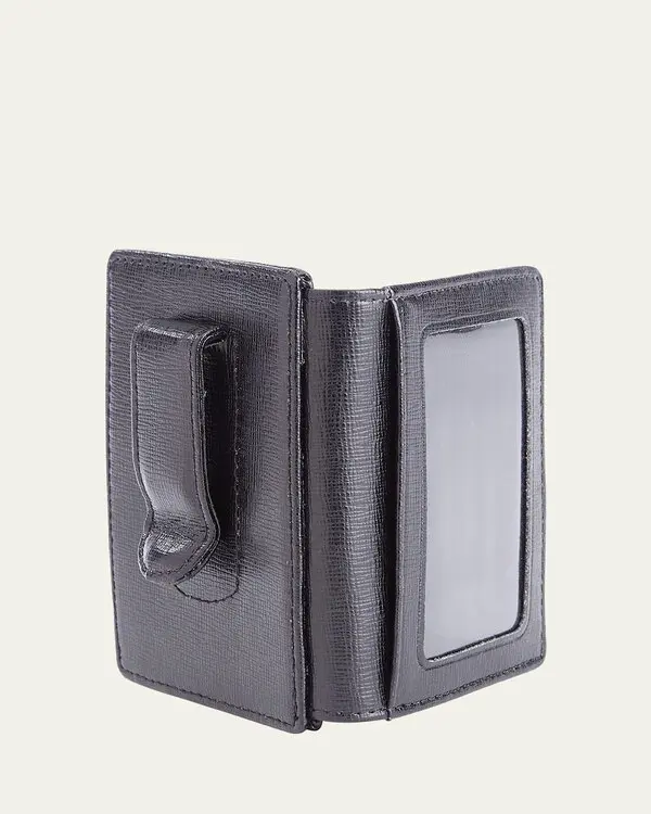 ROYCE NEW YORK Personalized Leather Money Clip Wallet