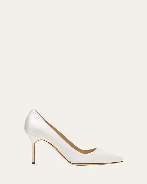 Manolo Blahnik Bb 90mm Pumps - Light Cream