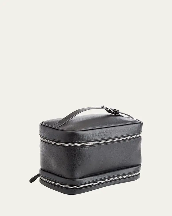 ROYCE NEW YORK Personalized Leather Makeup Bag