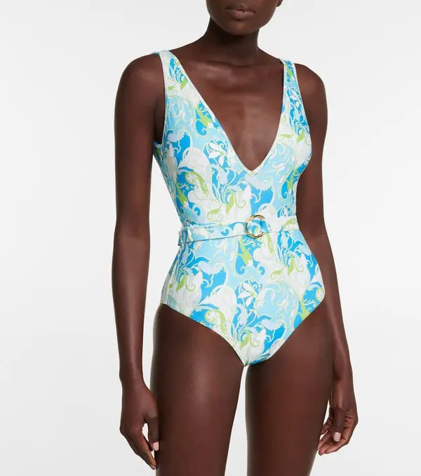 Melissa Odabash Belize Printed Swimsuit