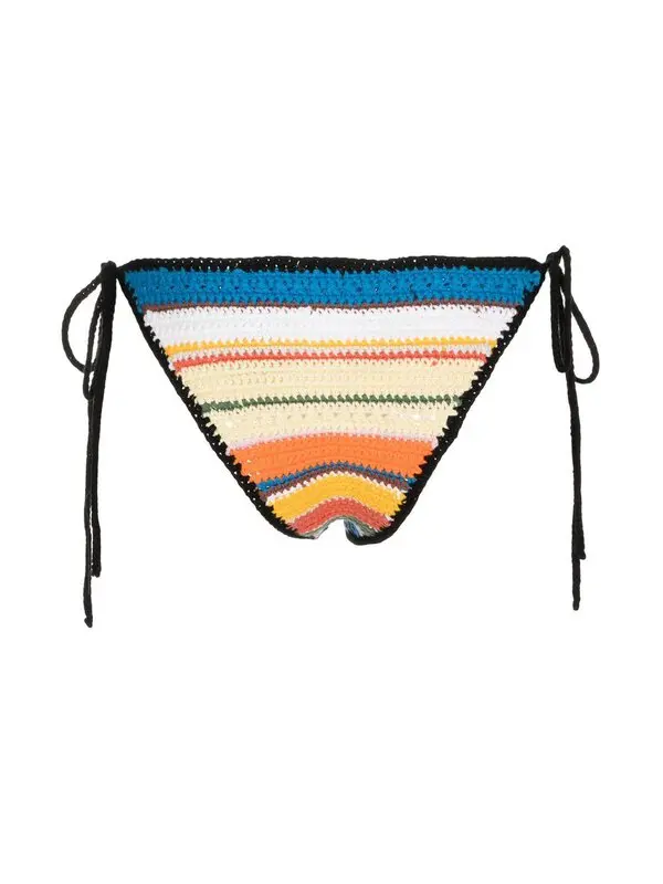 GANNI Crochet String Bikini Bottom