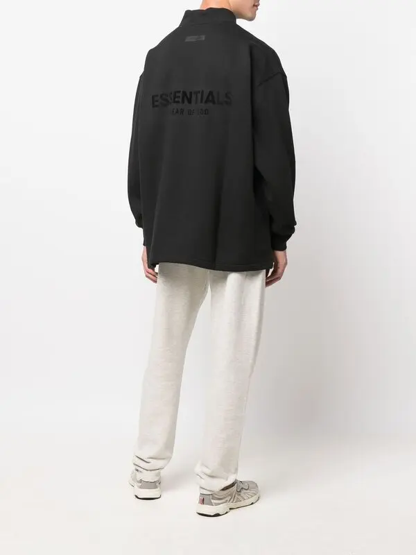 Fear Of God Logo-print Track Pants - Neutrals