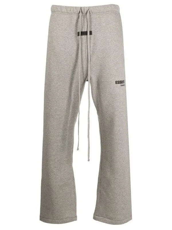 Fear Of God Logo-print Track Pants - Grey