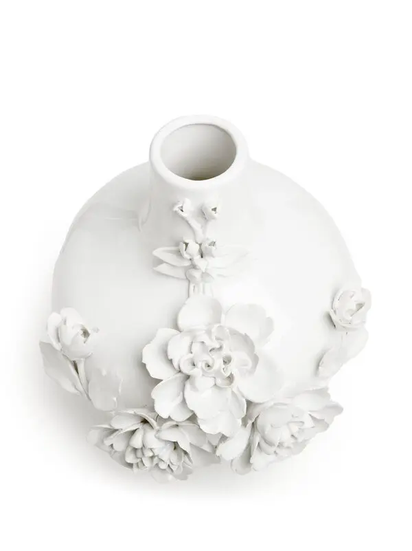 POLSPOTTEN 3d Porcelain Rose Vase