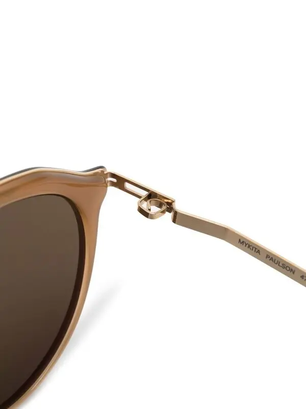 Mykita Tinted-lens Round-frame Sunglasses