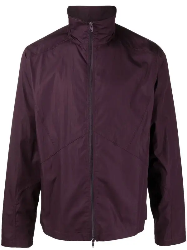 GR10K Cotton Stand-up Neck Zip Jacket