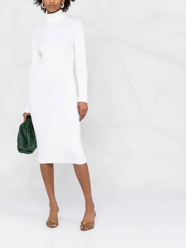 TOM FORD Ribbed Roll-neck Dress