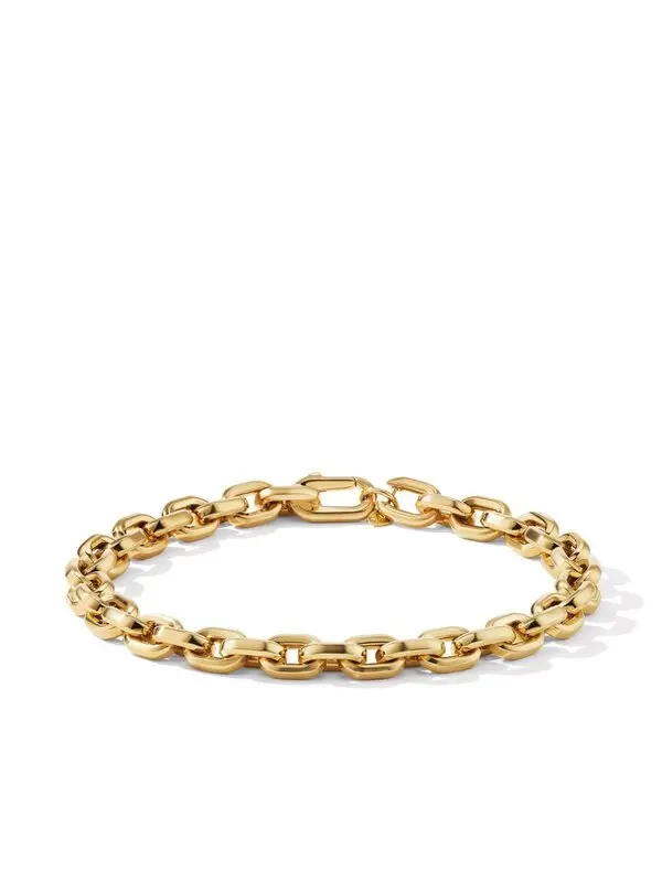 David Yurman 18kt Yellow Deco Chain-link Bracelet - Gold
