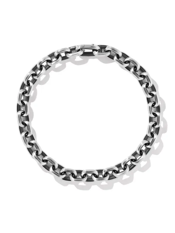 David Yurman Sterling Deco Chain Bracelet