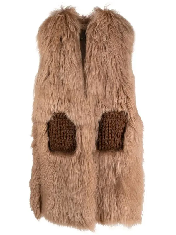 Marni Reversible Furry Waistcoat