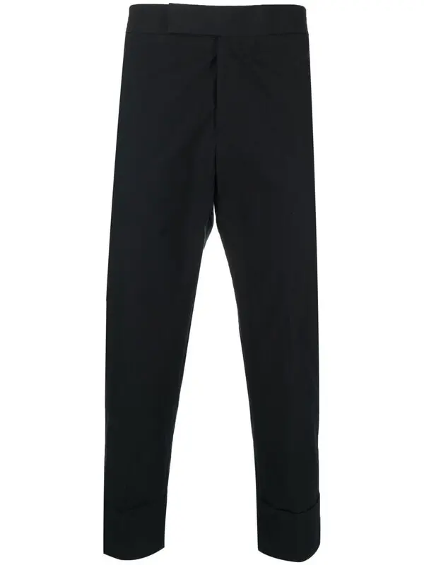 SAPIO Flap-pockets Cropped Trousers