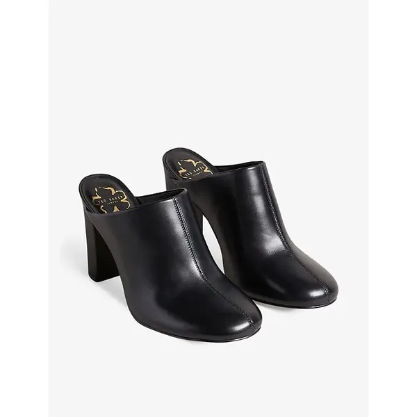 Ted Baker London Ceilah Closed-toe Leather Mules