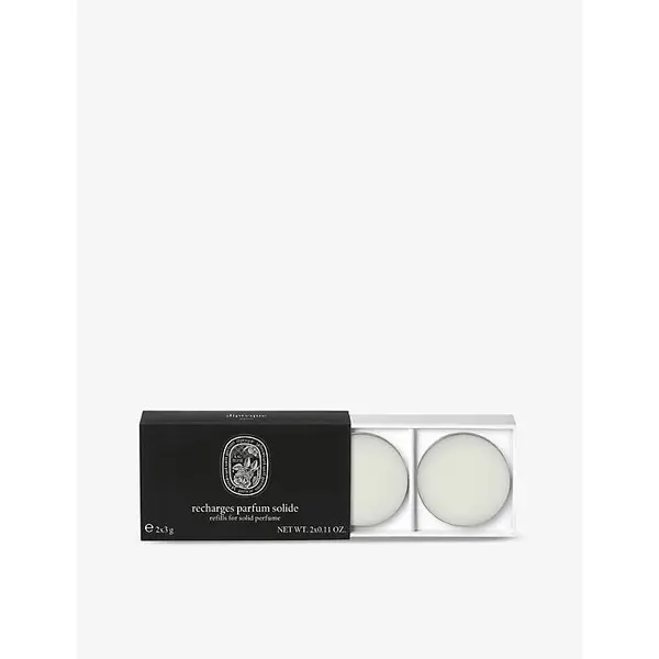 DIPTYQUE Eau Rose Solid Perfume Refill 3g Pack Of Two - Na