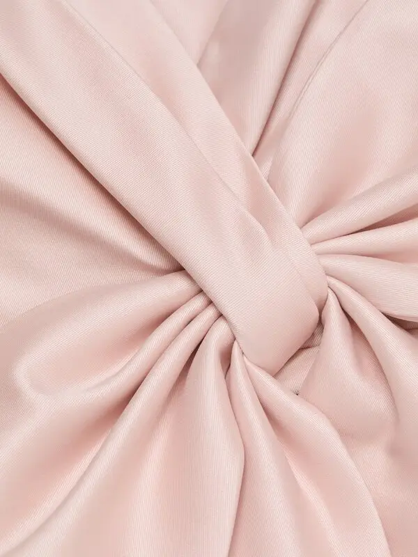 Badgley Mischka Bow Cocktail Dress