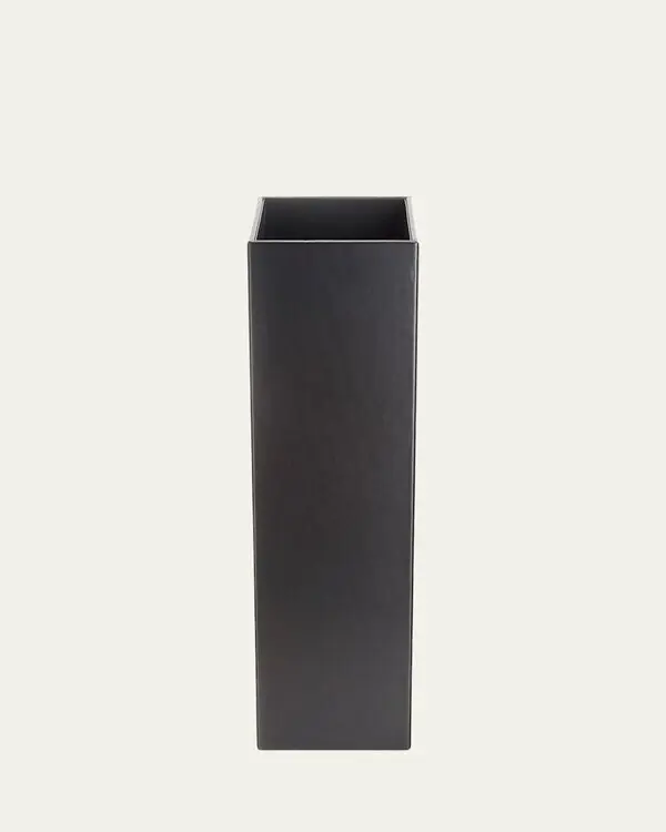ROYCE NEW YORK Personalized Leather Umbrella Stand