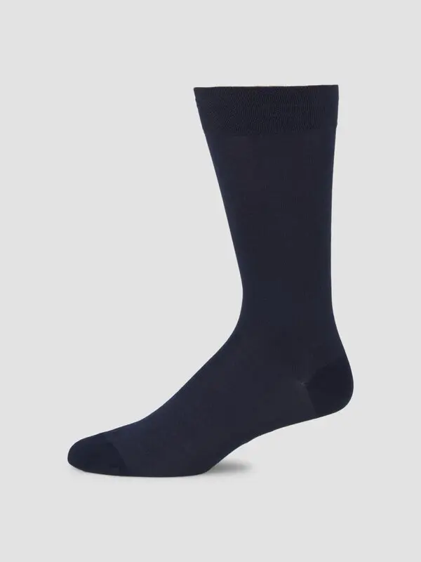 Marcoliani Fresh Of Modal Socks - Navy
