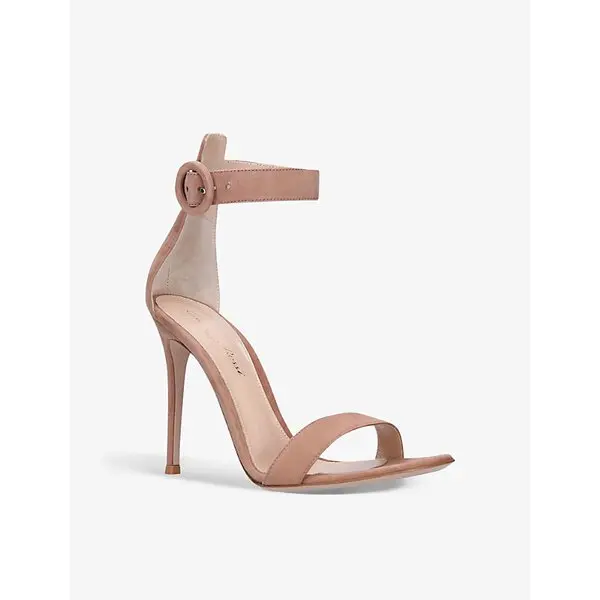GIANVITO ROSSI Portofino Open-toe Leather Heeled Sandals