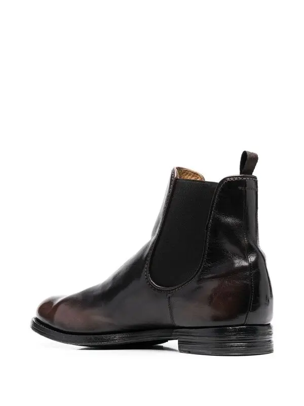 Officine Creative Leather Ankle Boots