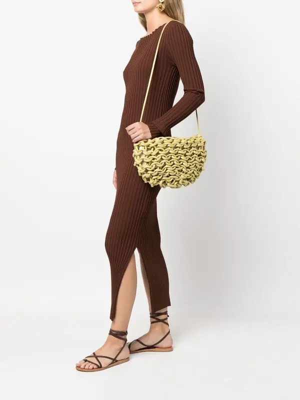 Alienina Anne Woven Shoulder Bag
