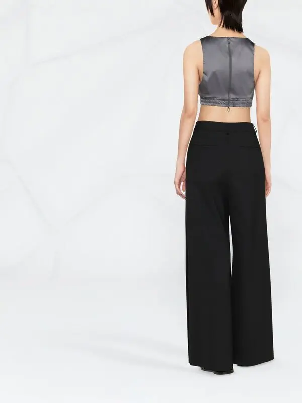 Brunello Cucinelli Quilted Cropped Top