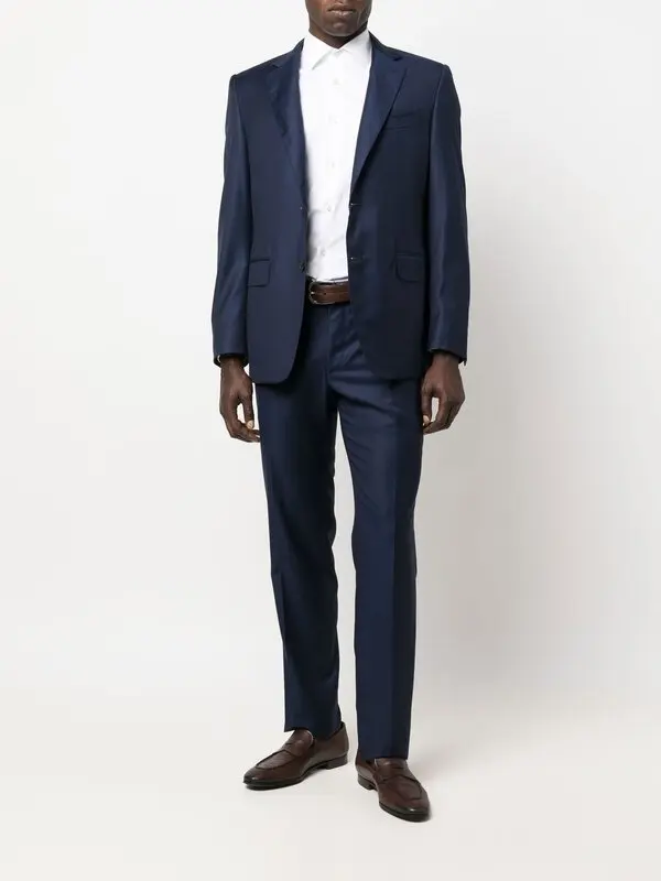 Canali Logo-patch Single-breasted Suit