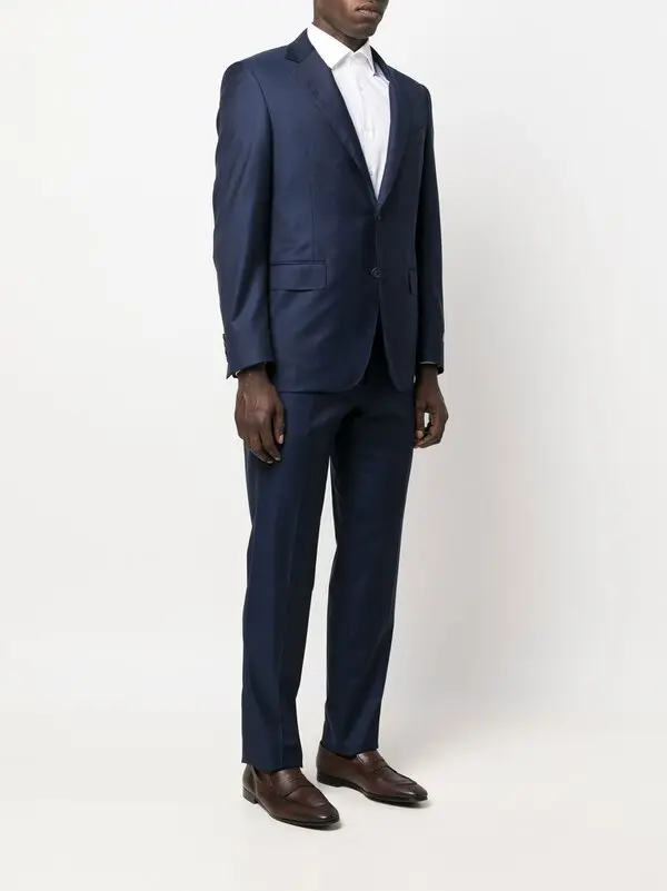 Canali Logo-patch Single-breasted Suit
