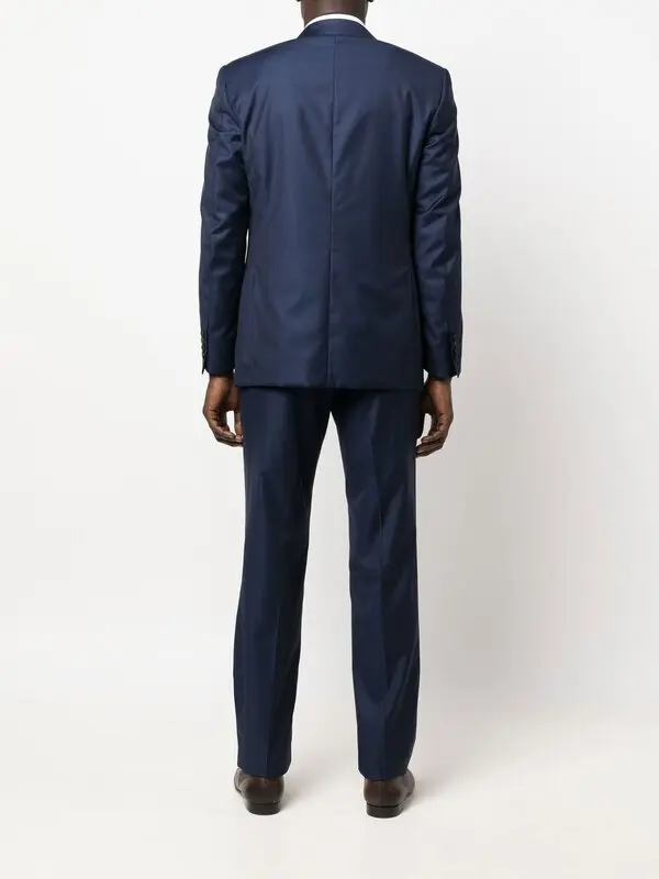 Canali Logo-patch Single-breasted Suit