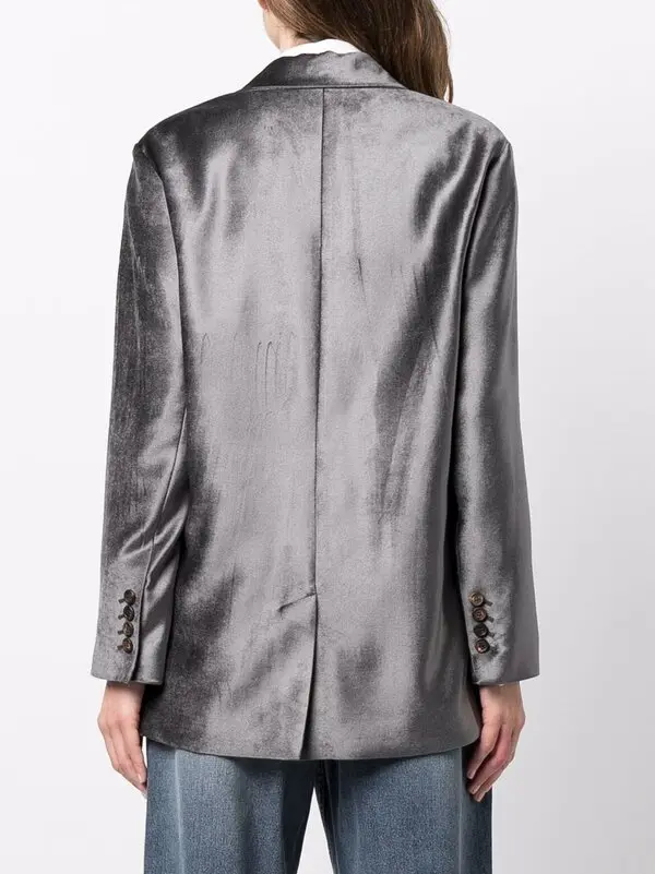 Brunello Cucinelli Chain-trim Single-breasted Blazer