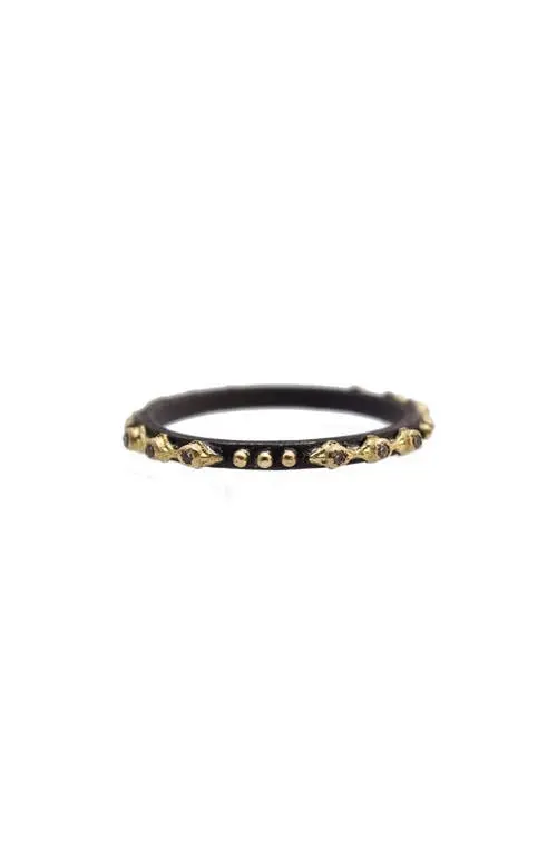 Armenta Crivelli Dot Stackable Ring