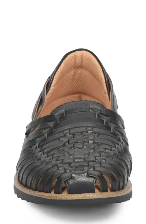 COMFORTIVA Ranier Huarache Flat - Black