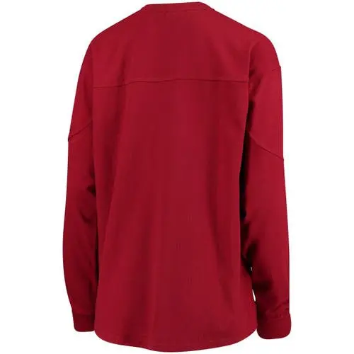 PRESSBOX Oklahoma Sooners Long Sleeve T-shirt - Crimson