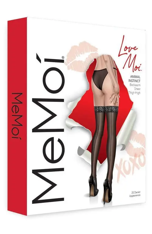 MEMOI Animal Instinct Thigh High Stockings