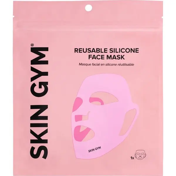 SKIN GYM Re-usable Silicone Face Mask - No Color