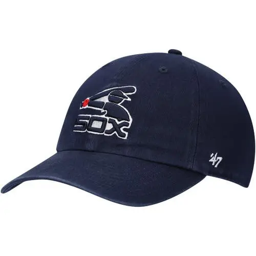 '47 Chicago White Sox 1983 Logo Cooperstown Collection Clean Up Adjustable Hat