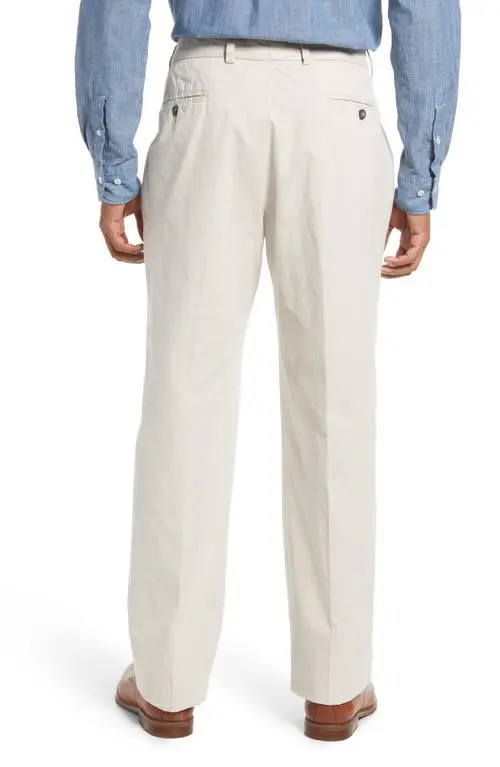 Berle Charleston Washed Poplin Chino Pants - Stone