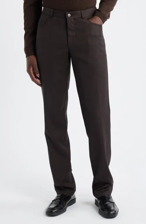 JACK VICTOR Sage Five-pocket Pants - Brown