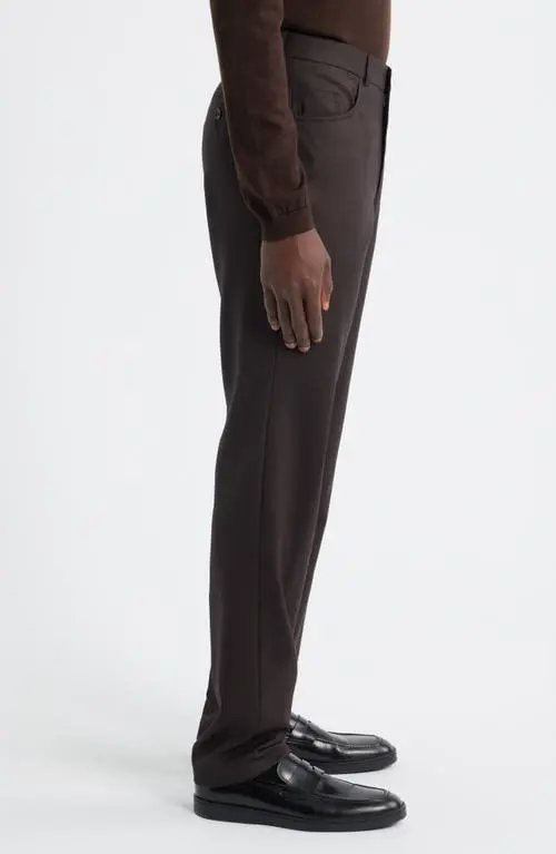 JACK VICTOR Sage Five-pocket Pants - Brown