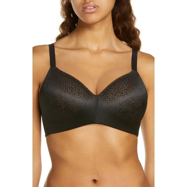 Wacoal Back Appeal™ Wirefree T-shirt Bra - Black