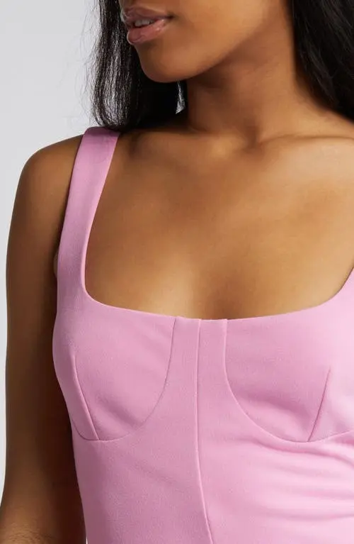 WAYF The Bravado Slit Front Maxi Dress