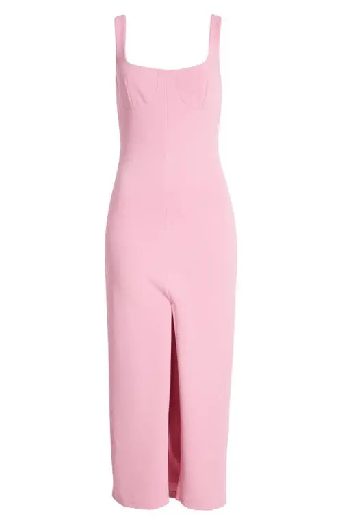WAYF The Bravado Slit Front Maxi Dress
