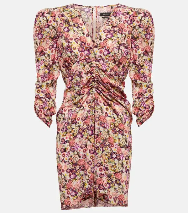 Isabel Marant Étoile Celina Floral Minidress - Multicoloured