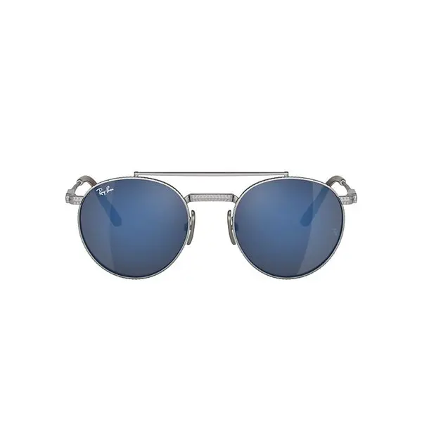 Ray-ban Round Ii Titanium Sunglasses
