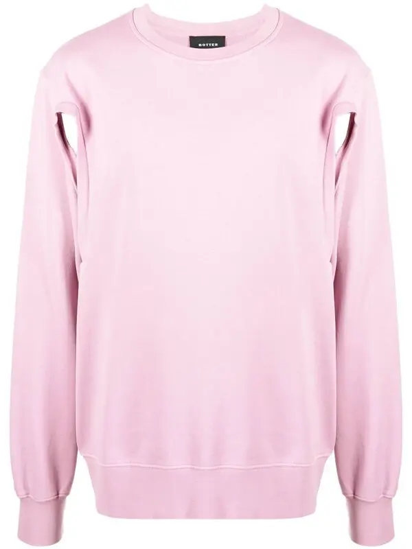 BOTTER Cut-out Organic Cotton Sweatshirt
